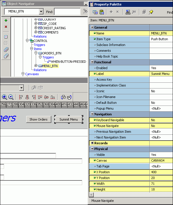 Managing Oracle Forms Menu Modules