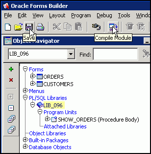 Managing Oracle Forms Menu Modules