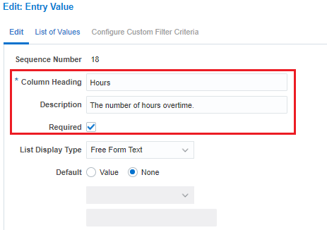 Creating a HCM Spreadsheet Data Loader Template for Loading Element Entries