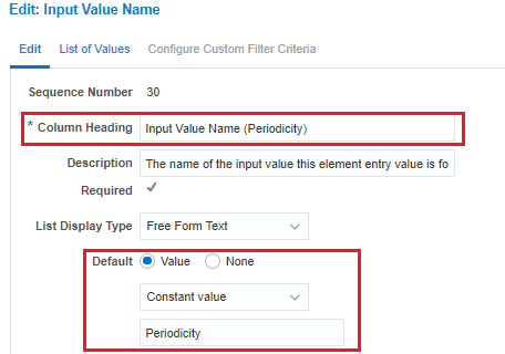 Creating a HCM Spreadsheet Data Loader Template for Loading Element Entries