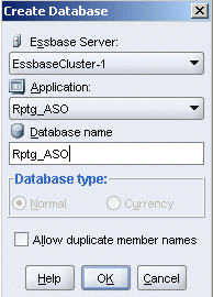 Creating ASO Reporting Cubes in Essbase 11.1.2