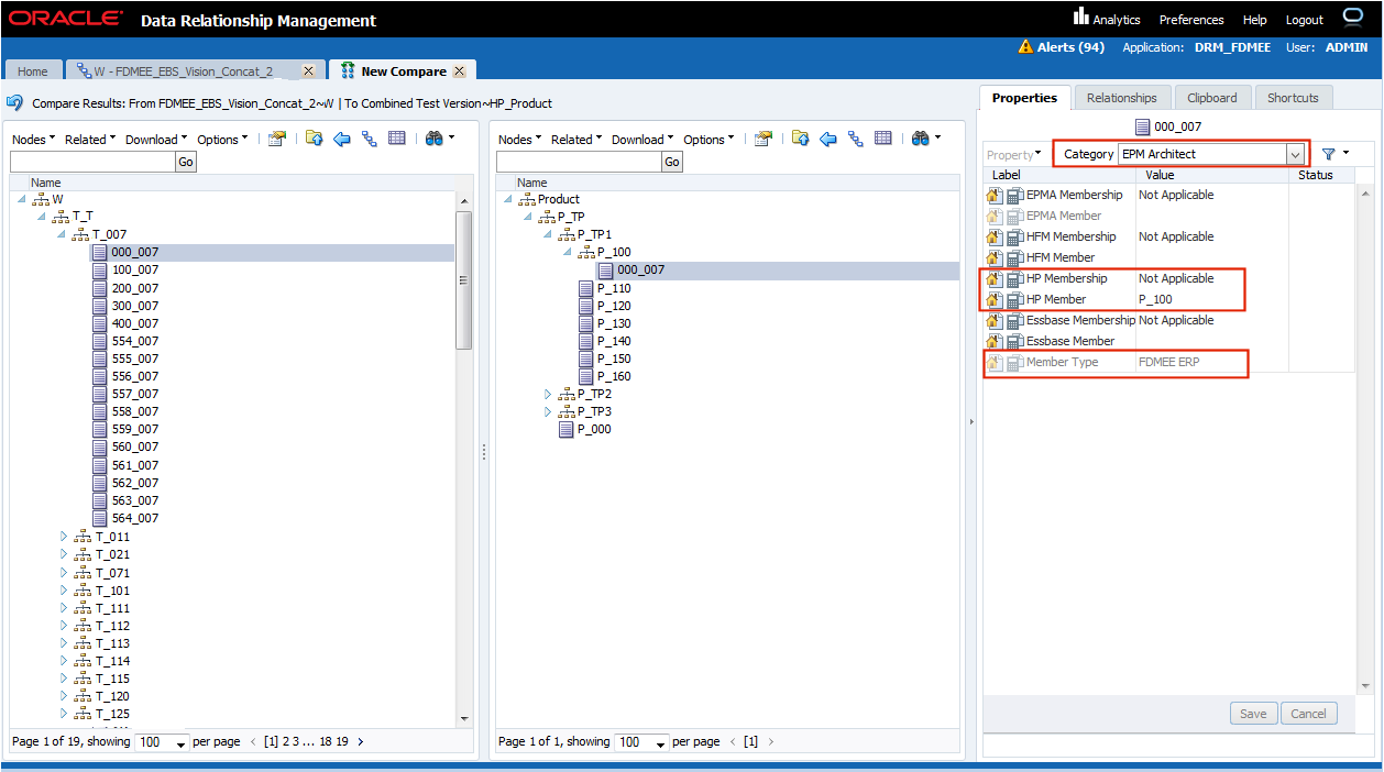 Loading and Mapping Dimensions Using FDMEE and DRM