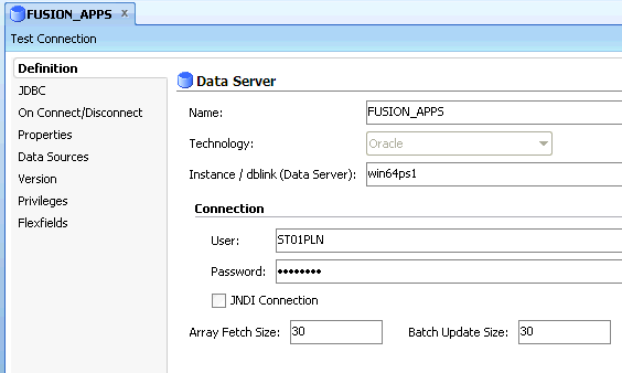 ERP Integrator for Oracle Fusion Financials