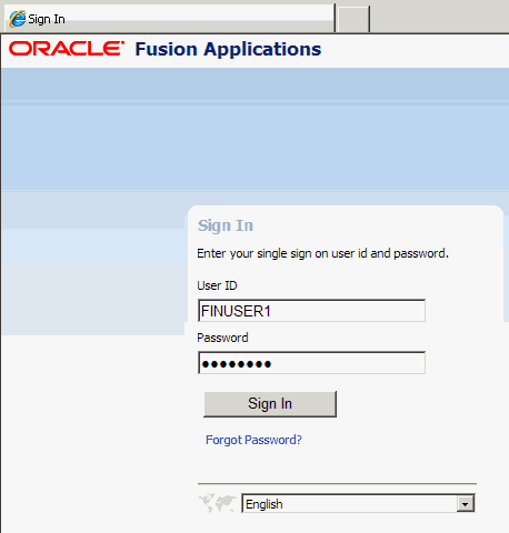 ERP Integrator for Oracle Fusion Financials