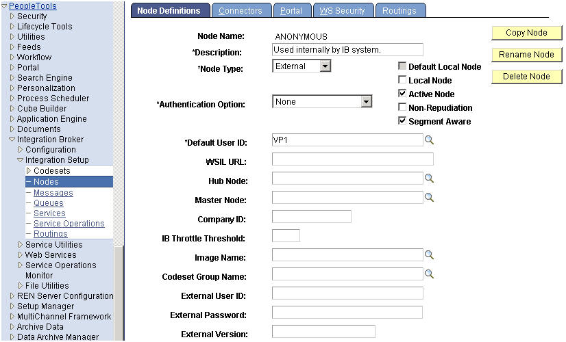 Installing and Configuring Peoplesoft Integration Types for FCM