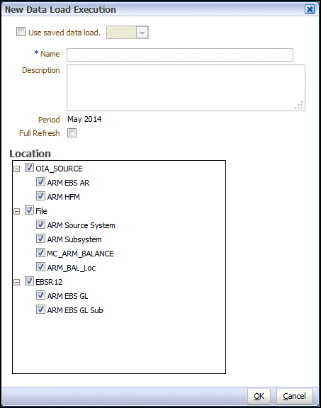 Managing the Account Reconciliation Manager Data Load Process in FDMEE