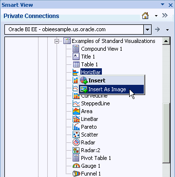 Integrating Oracle BI EE with Oracle Hyperion Smart View for Office