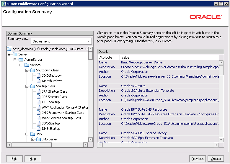 Rapid Deployment of Oracle Hyperion Tax Management Domain for Release ...