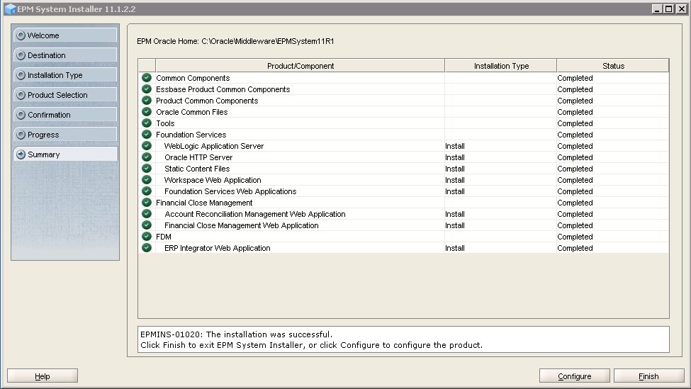 Installing and Configuring Oracle® Hyperion Financial Close Management 11.1.2.2.000 in a Multi ...