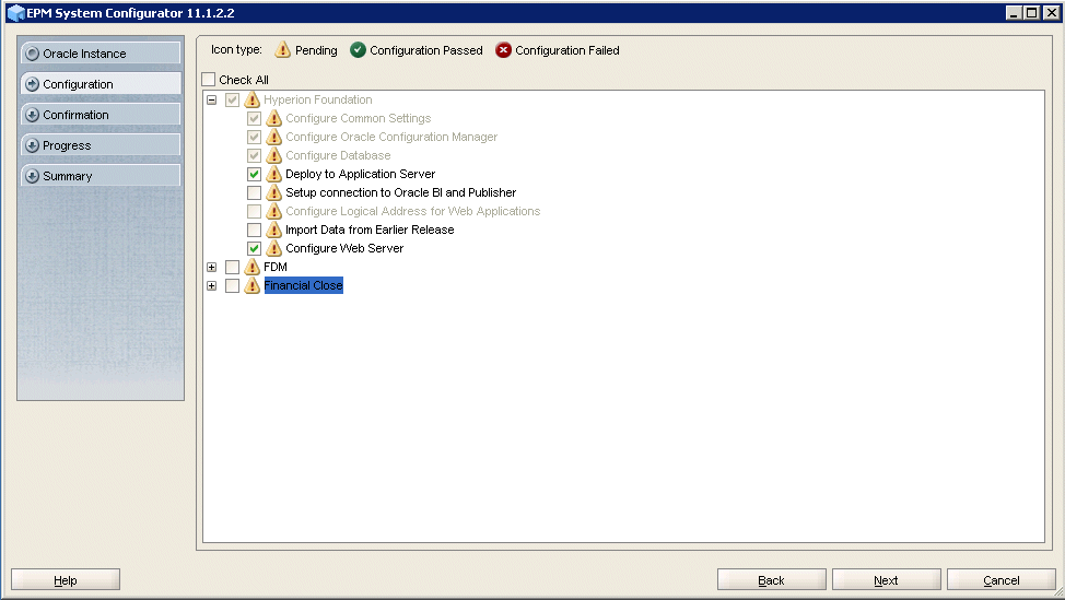 Installing and Configuring Oracle® Hyperion Financial Close Management ...