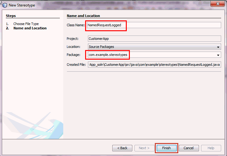Creating and Using a CDI Stereotype