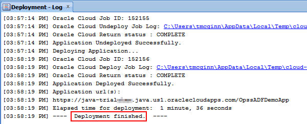 Securing ADF Applications with Oracle Cloud