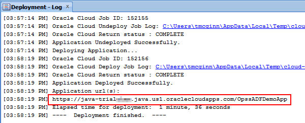 Securing ADF Applications with Oracle Cloud