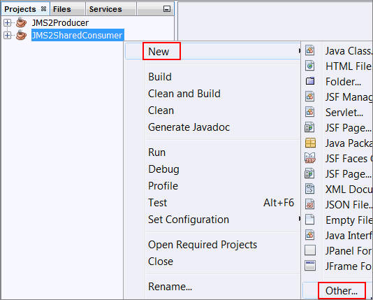 Java EE 7: Implementing JMS 2.0 Shared Subscription in Java SE Environment