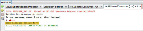 Java EE 7: Implementing JMS 2.0 Shared Subscription in Java SE Environment