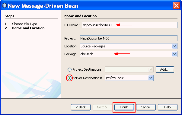Creating a Publish/Subscribe Model with Message-Driven Beans and GlassFish Server