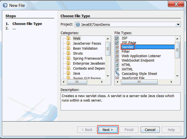 Java Platform, Enterprise Edition 7: JSON Processing