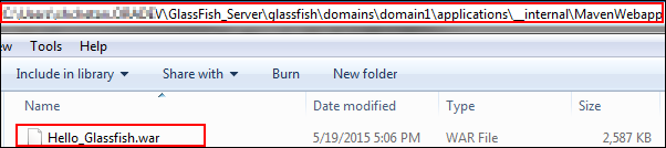 Building and Running a Java EE Application by Using Maven