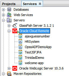 Deploying a Maven Application to Oracle Cloud