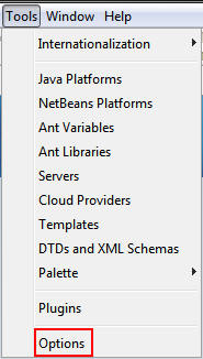 Configuring NetBeans for Oracle Cloud