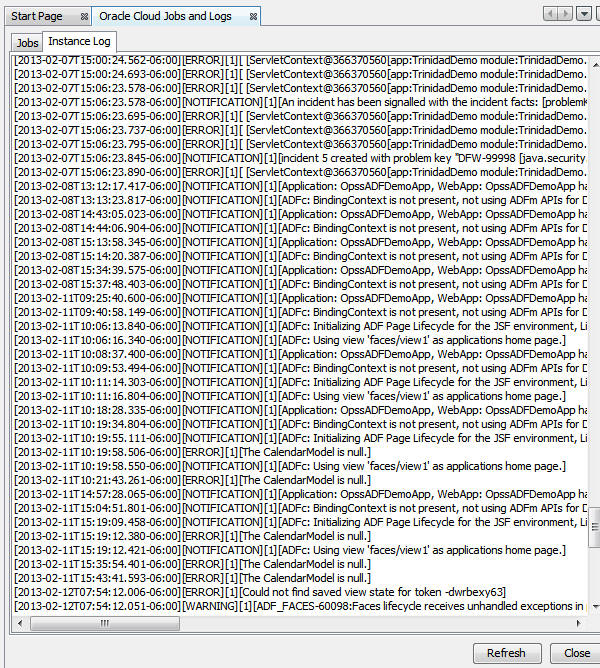Configuring NetBeans for Oracle Cloud