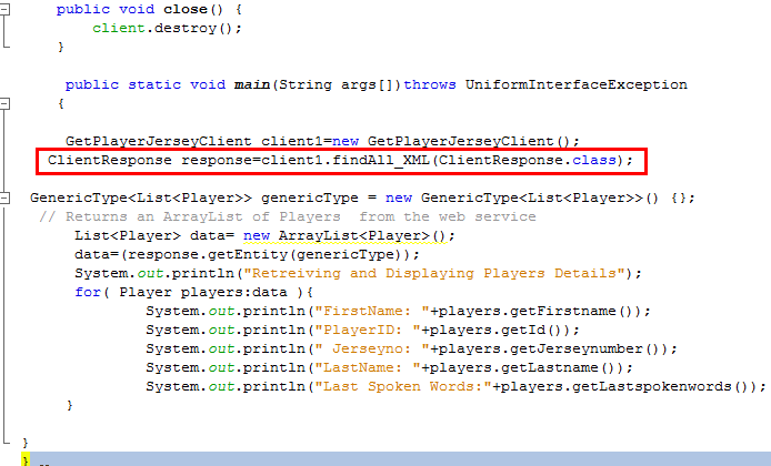 Creating RESTful Web Services in NetBeans 7: Part 2