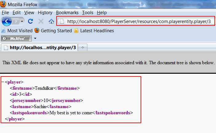 Developing an Ajax Client for RESTful Web Services in NetBeans 7 : Part 3