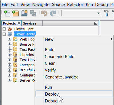 Developing an Ajax Client for RESTful Web Services in NetBeans 7 : Part 3
