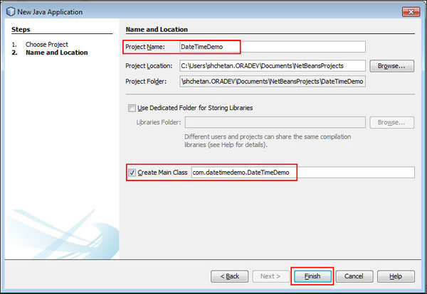 Java SE 8: Using Date and Time API to calculate date offsets.