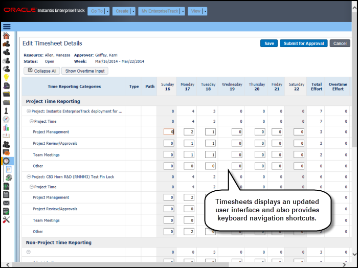 Timesheet Module