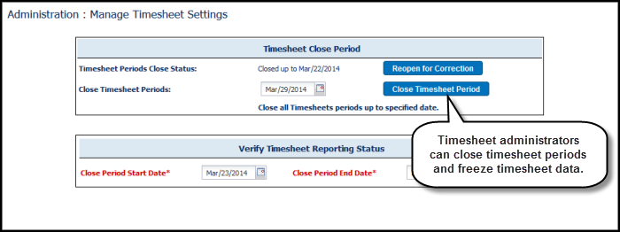 Timesheet Module
