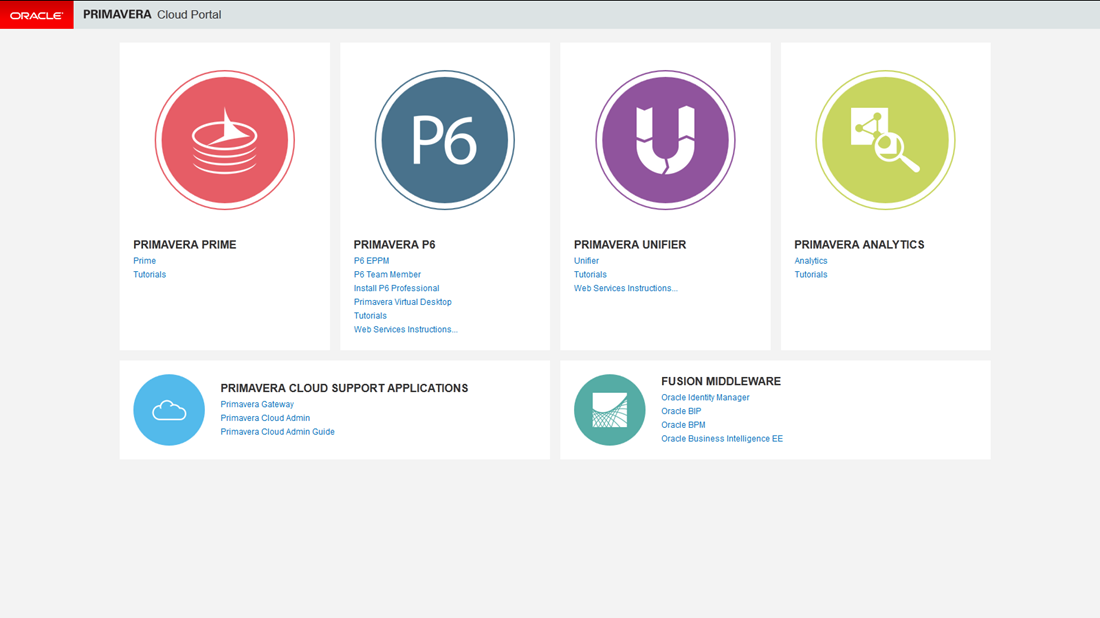 Oracle Primavera Unifier Logo