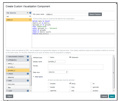 Creating and Configuring a Custom Visualization Component