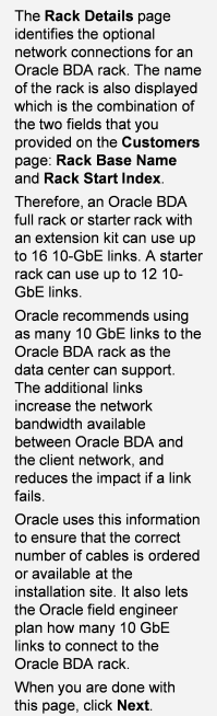 Oracle BDA Pre-Installation Steps