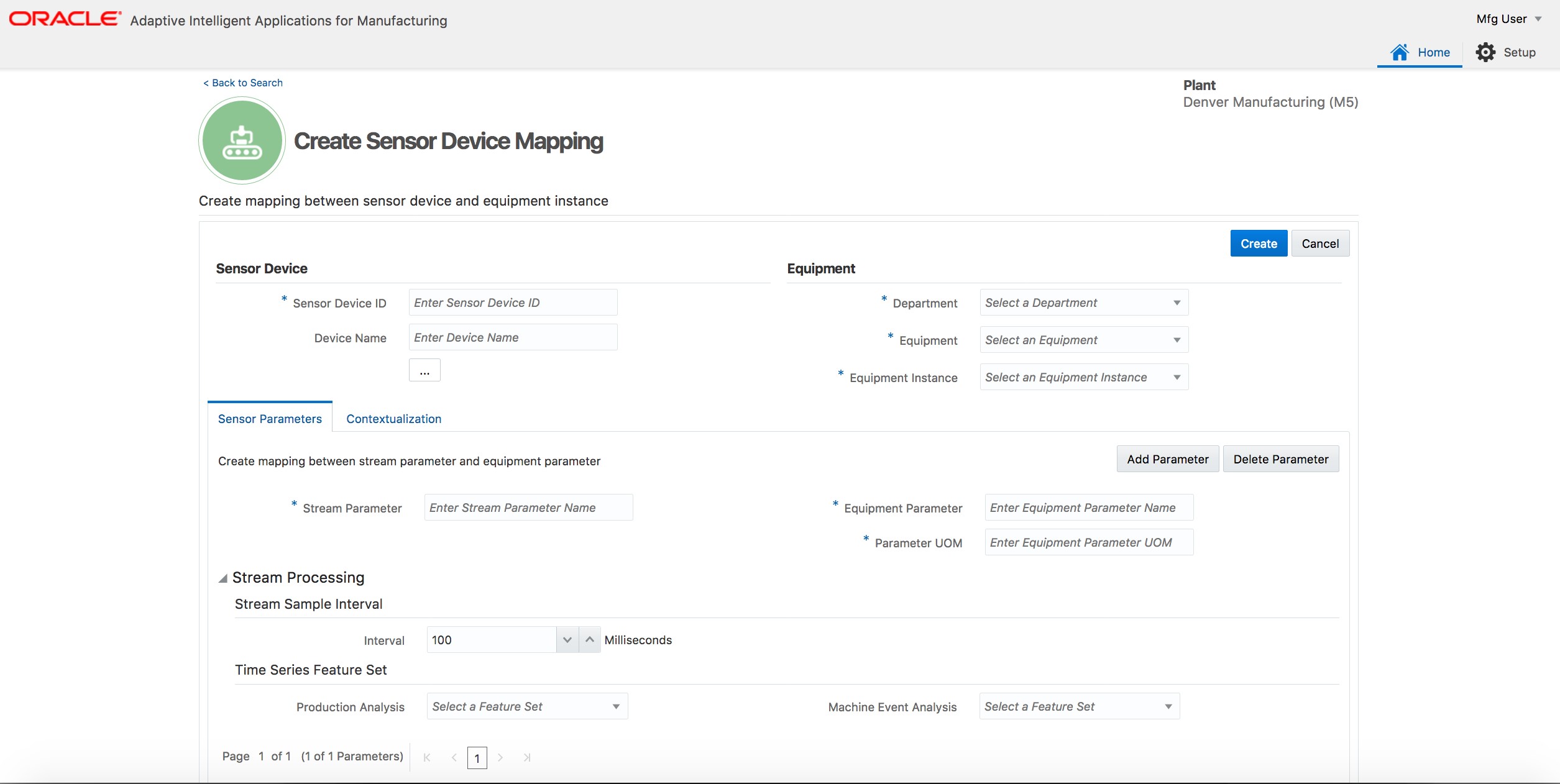 Oracle Adaptive Intelligent Apps for Manufacturing Release 18.2