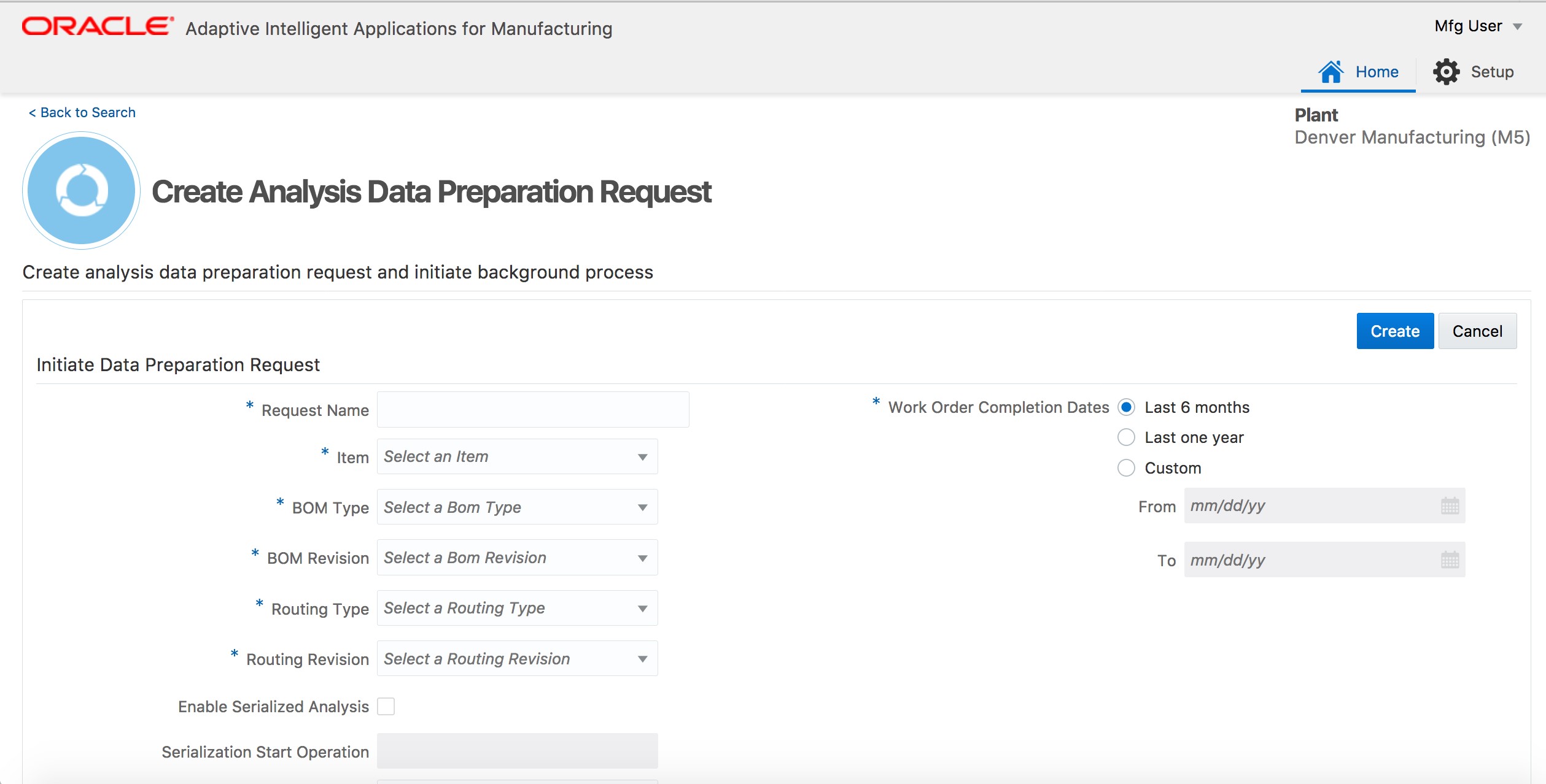 Oracle Adaptive Intelligent Apps for Manufacturing Release 18.2