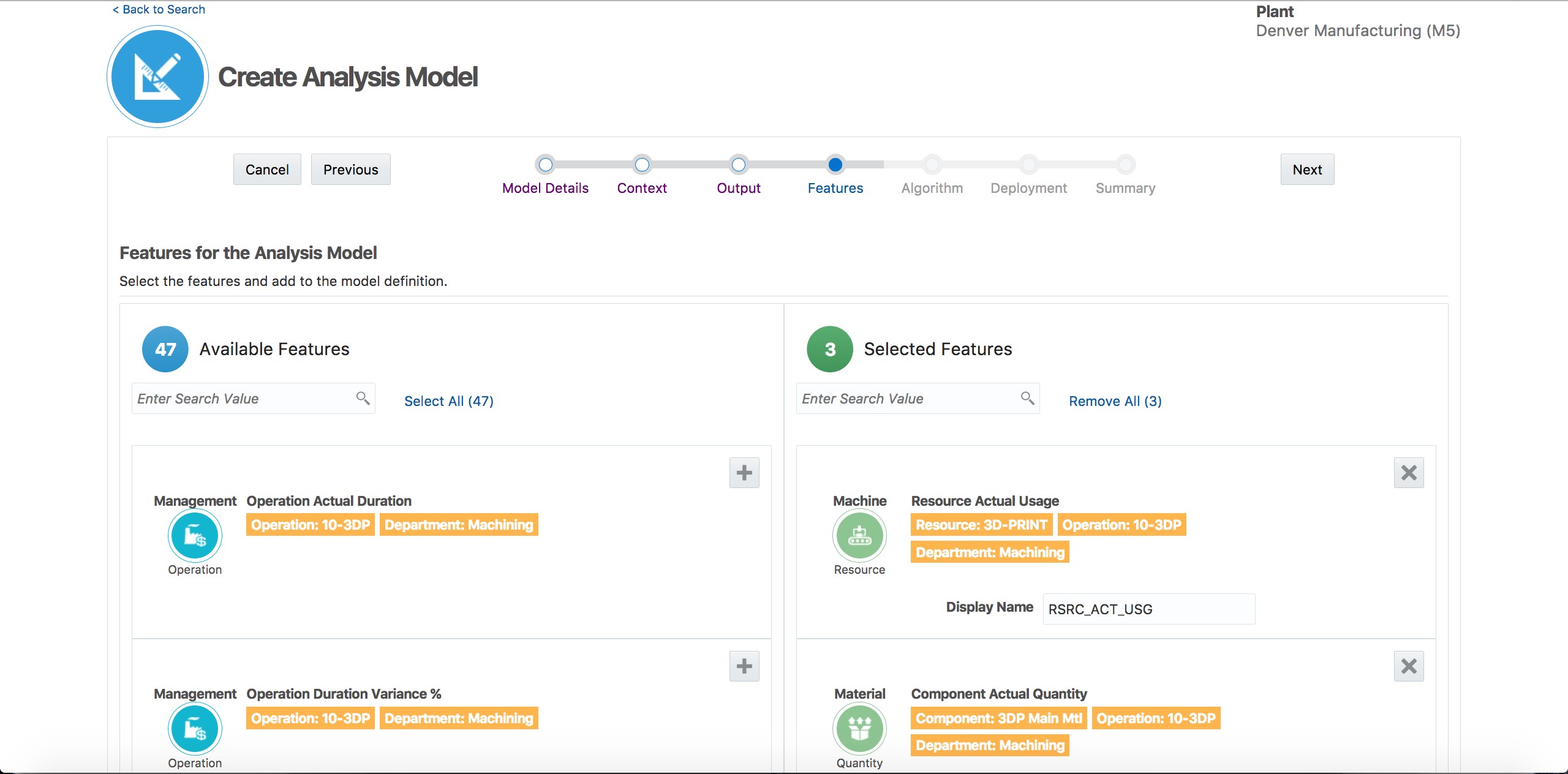 Oracle Adaptive Intelligent Apps for Manufacturing Release 18.2