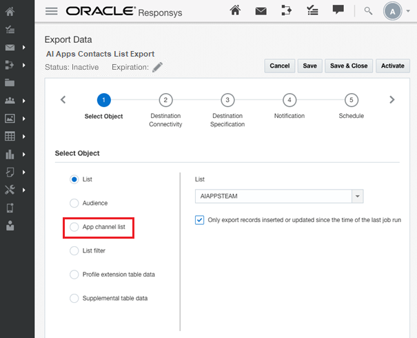 Oracle Adaptive Intelligent Apps for CX February 2020 What's New