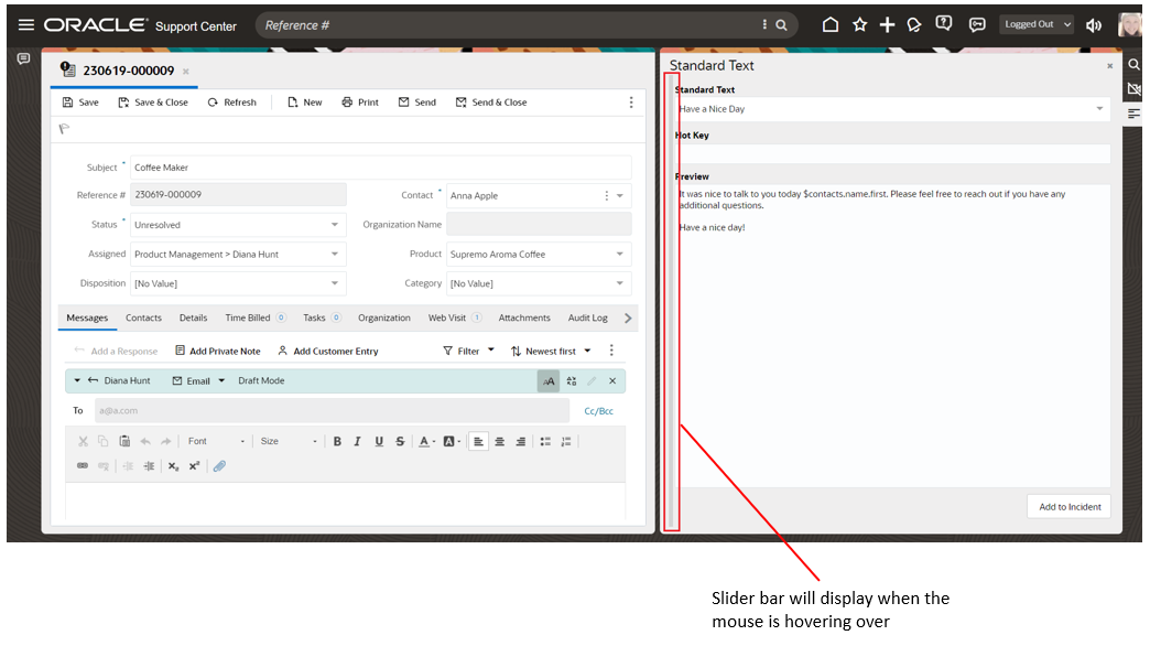 Oracle B2C Service Center 23C What's New