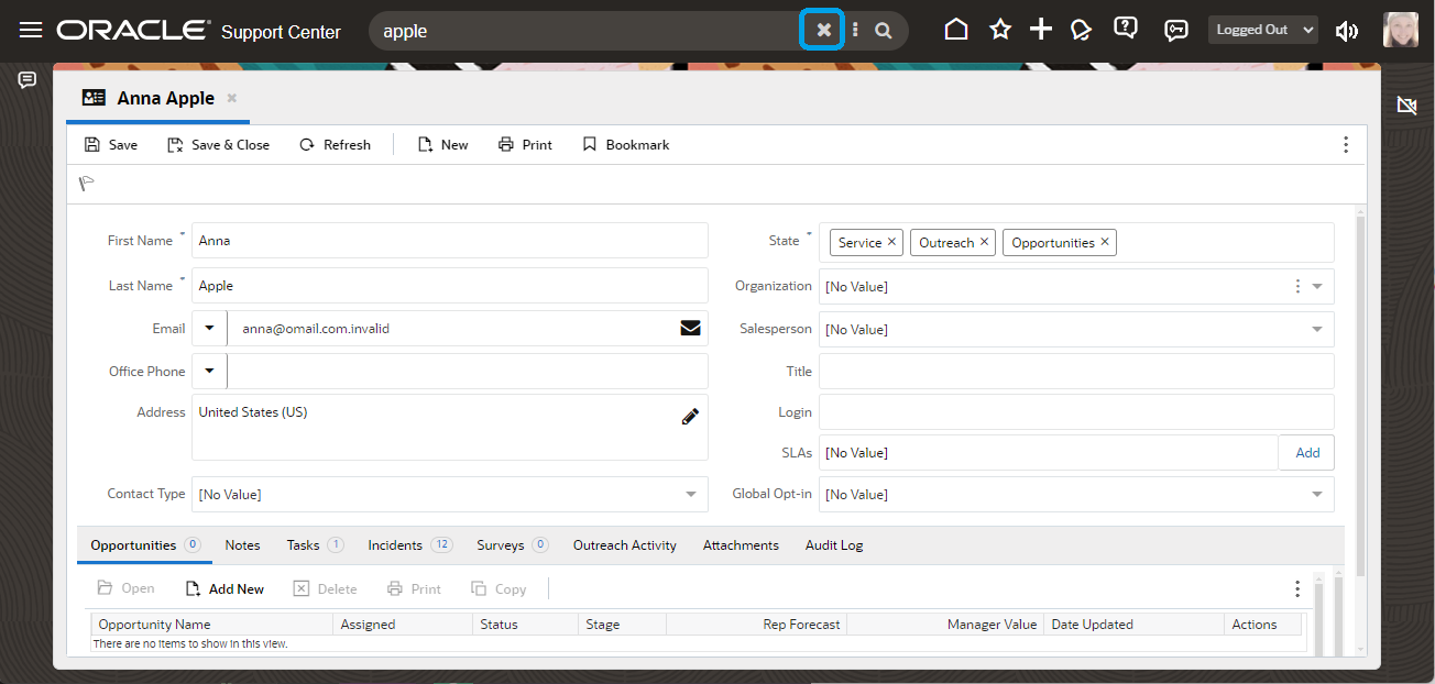 Oracle B2C Service Center 24A What's New