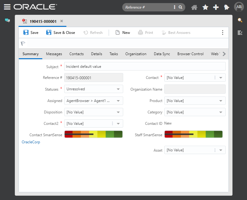 Oracle Service Cloud Agent Browser UI May 2019 What's New