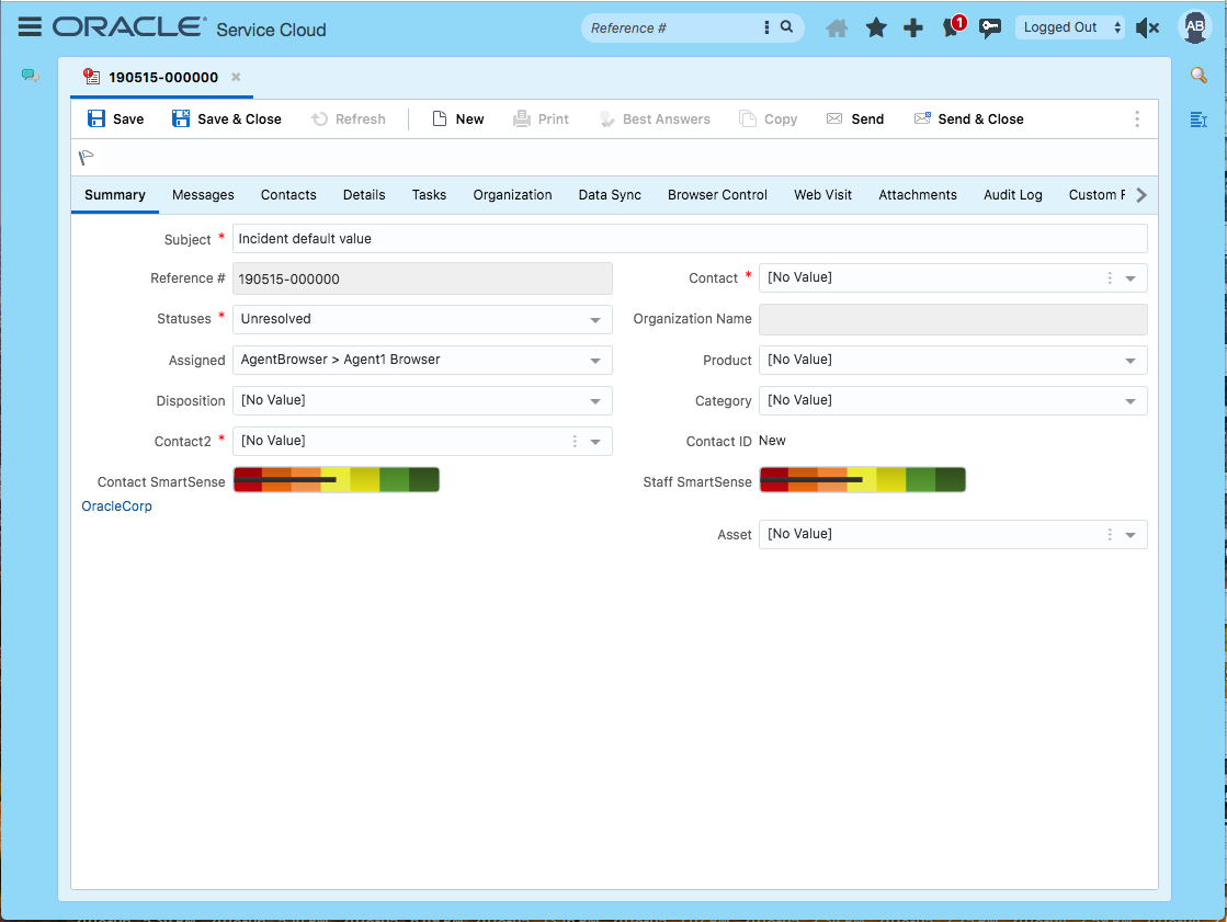Oracle Service Cloud Agent Browser UI May 2019 What's New