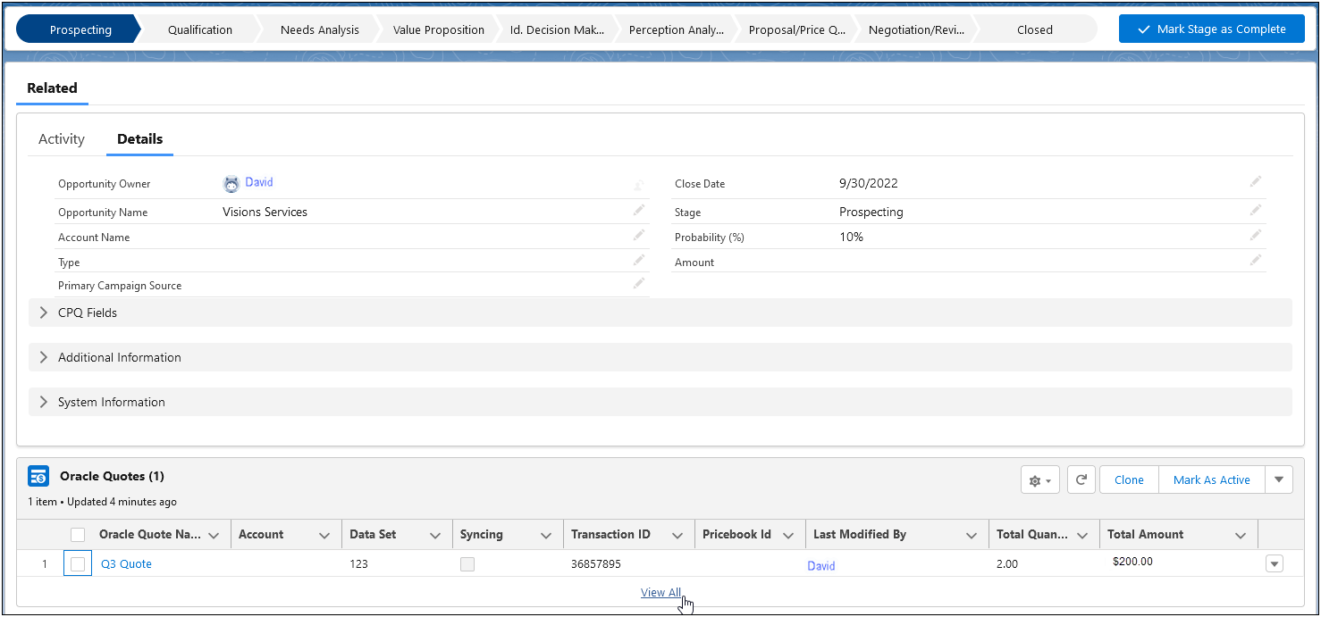 Oracle Configure, Price, Quote Cloud 22D What's New
