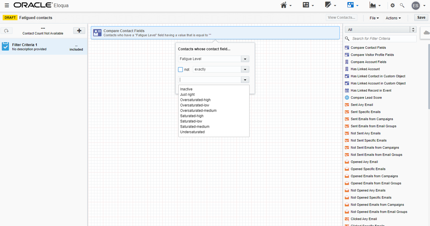 Oracle B2B Campaign Management (Eloqua) 20D What's New