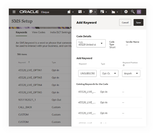 Oracle Eloqua Marketing Automation Cloud 22A What's New