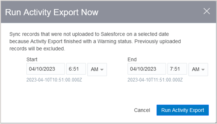 Oracle Eloqua Marketing Automation Cloud 23B What's New