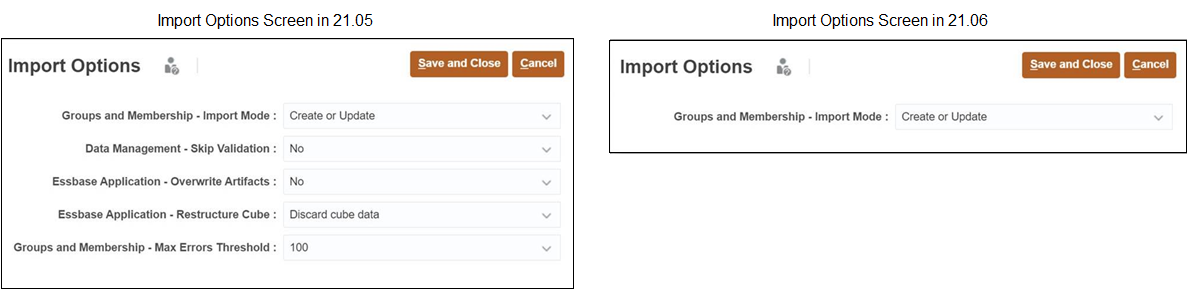 Oracle Enterprise Performance Management Cloud June 2021 What's New