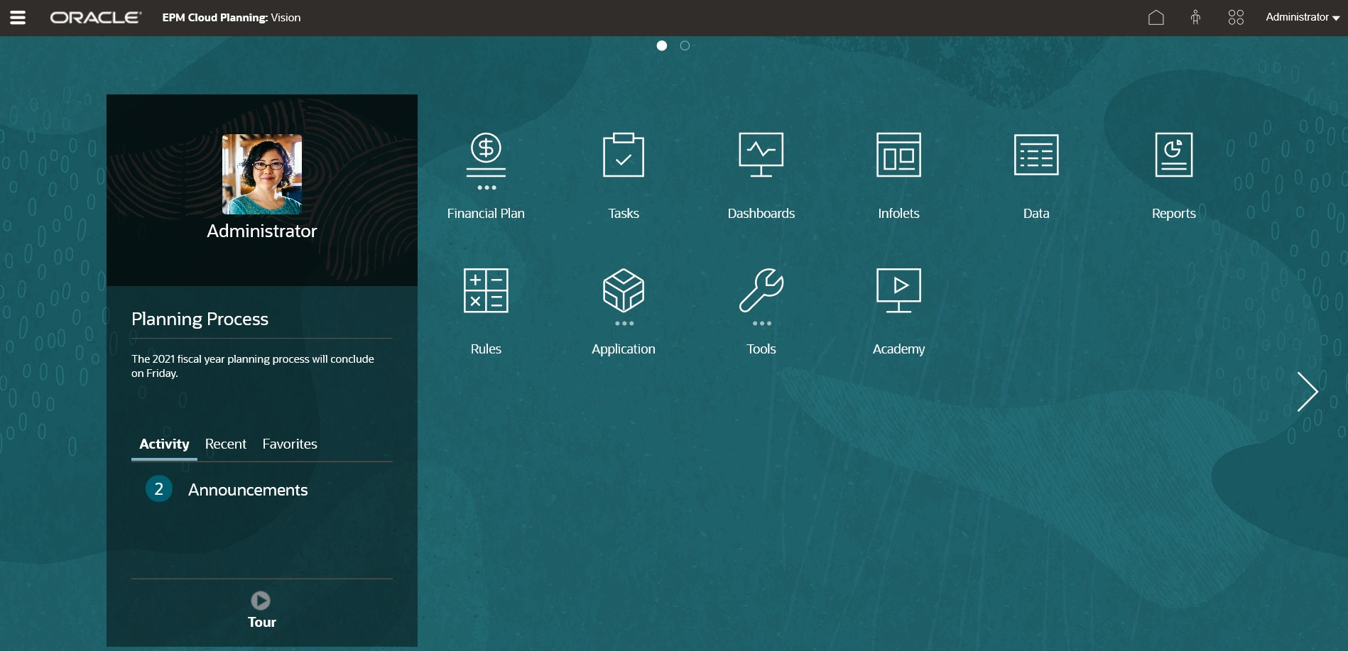 Oracle Enterprise Performance Management Cloud Nov 2020 What's New