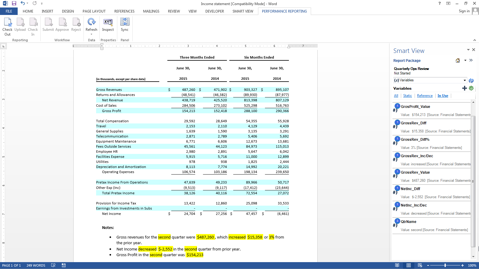 Oracle Enterprise Performance Reporting Cloud September 2016 What's New