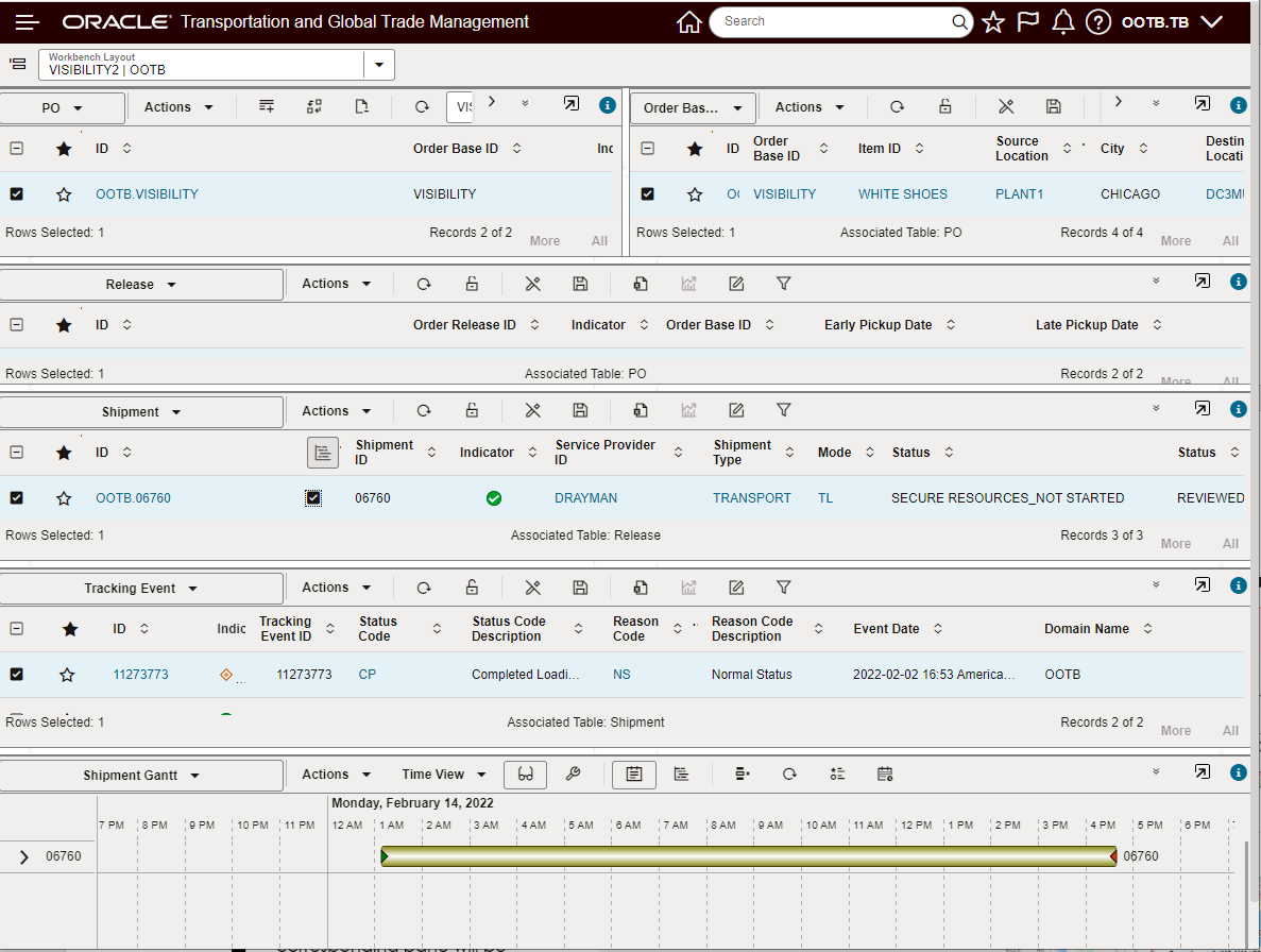 Oracle Fusion Cloud Global Trade Management 22C What's New